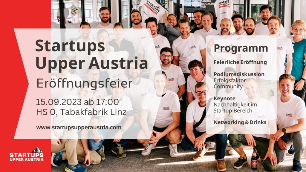 Eröffnungsfeier - Startups Upper Austria